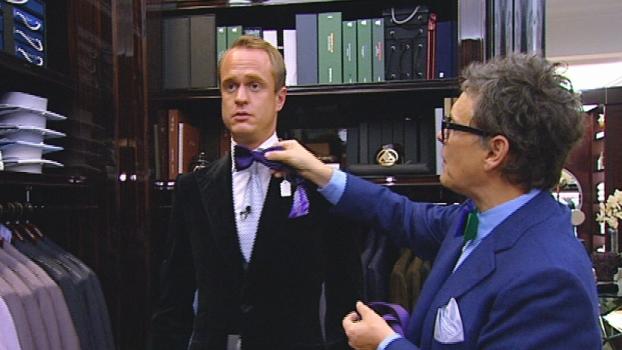 Makler Alexander Posth mit Rolf Scheider