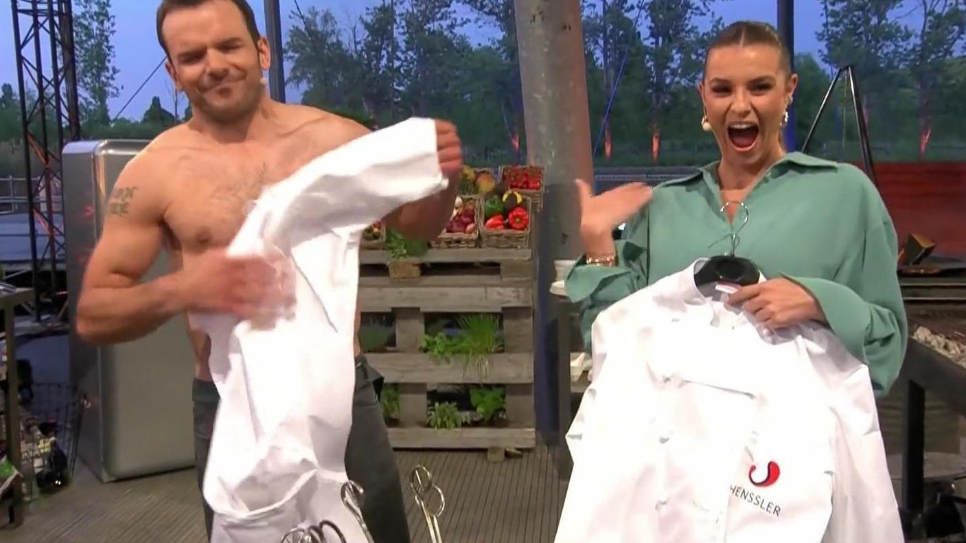 Steffen Henssler zeigt seinen sexy Muskel-Body und die Damen flippen aus