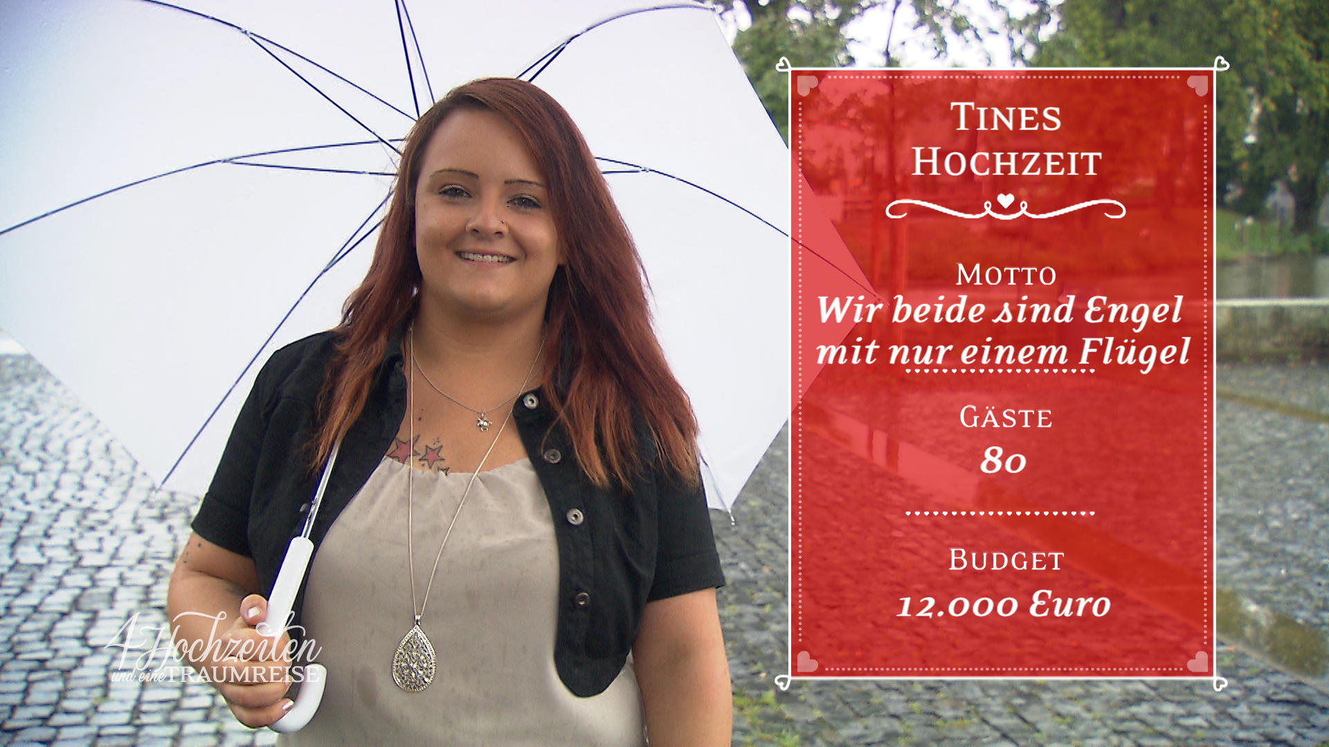 4 Hochzeiten und eine Traumreise: Die Hochzeiten der Woche 4 Hochzeiten und eine Traumreise: Die Hochzeiten der Woche
