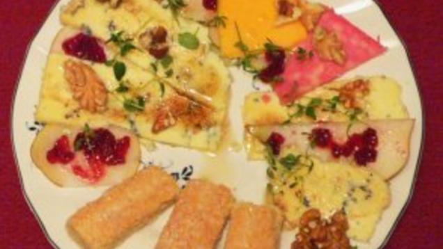 Das perfekte Dinner Rezepte - Birnen-Stilton-Carpaccio und Homemade ...