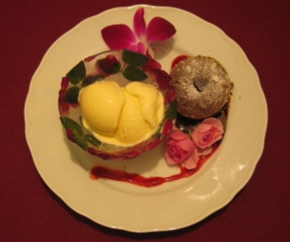 Das perfekte Dinner Rezepte - Eis und halbflüssige, heiße ...