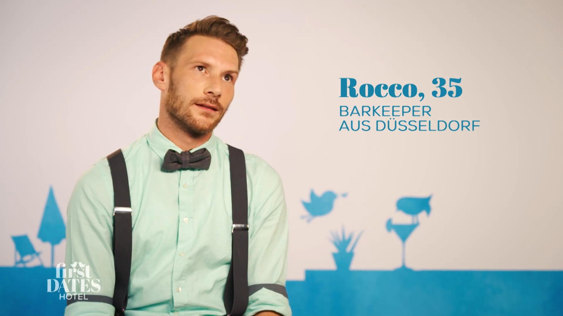 First Dates Hotel: Barkeeper Rocco hat ein Date mit einem Gast