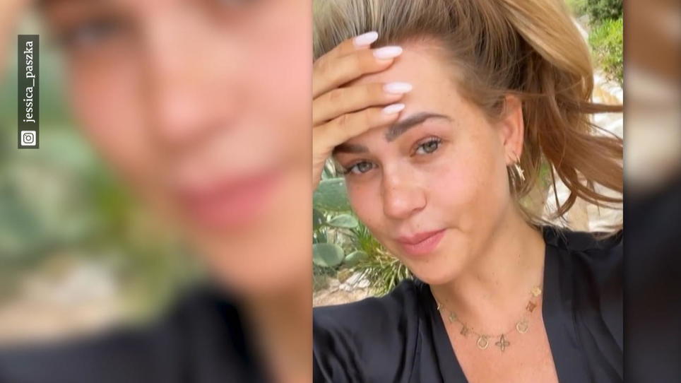 Neu-Mama Jessica Paszka ist fix und fertig