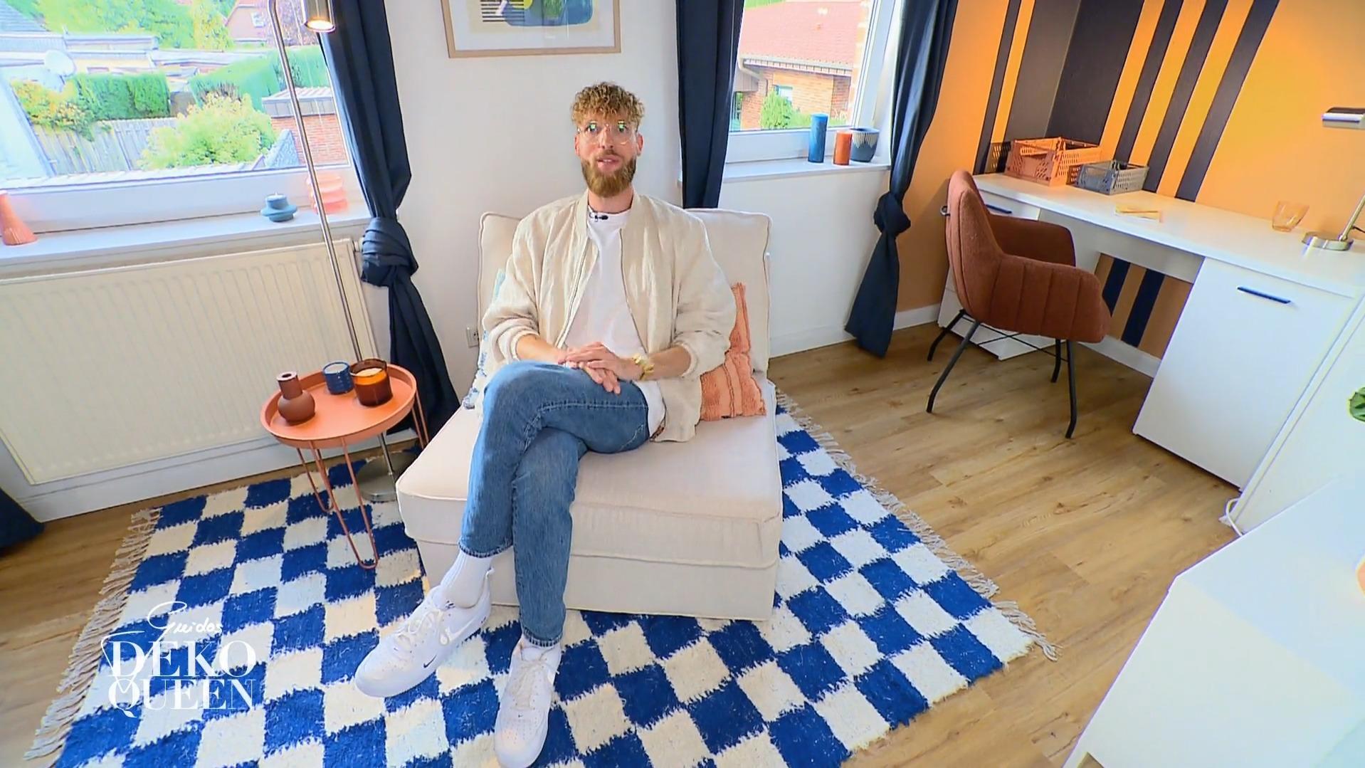 Guidos Deko Queen: Das Home-Office wird bei Tim ab sofort zur Chill-Ecke
