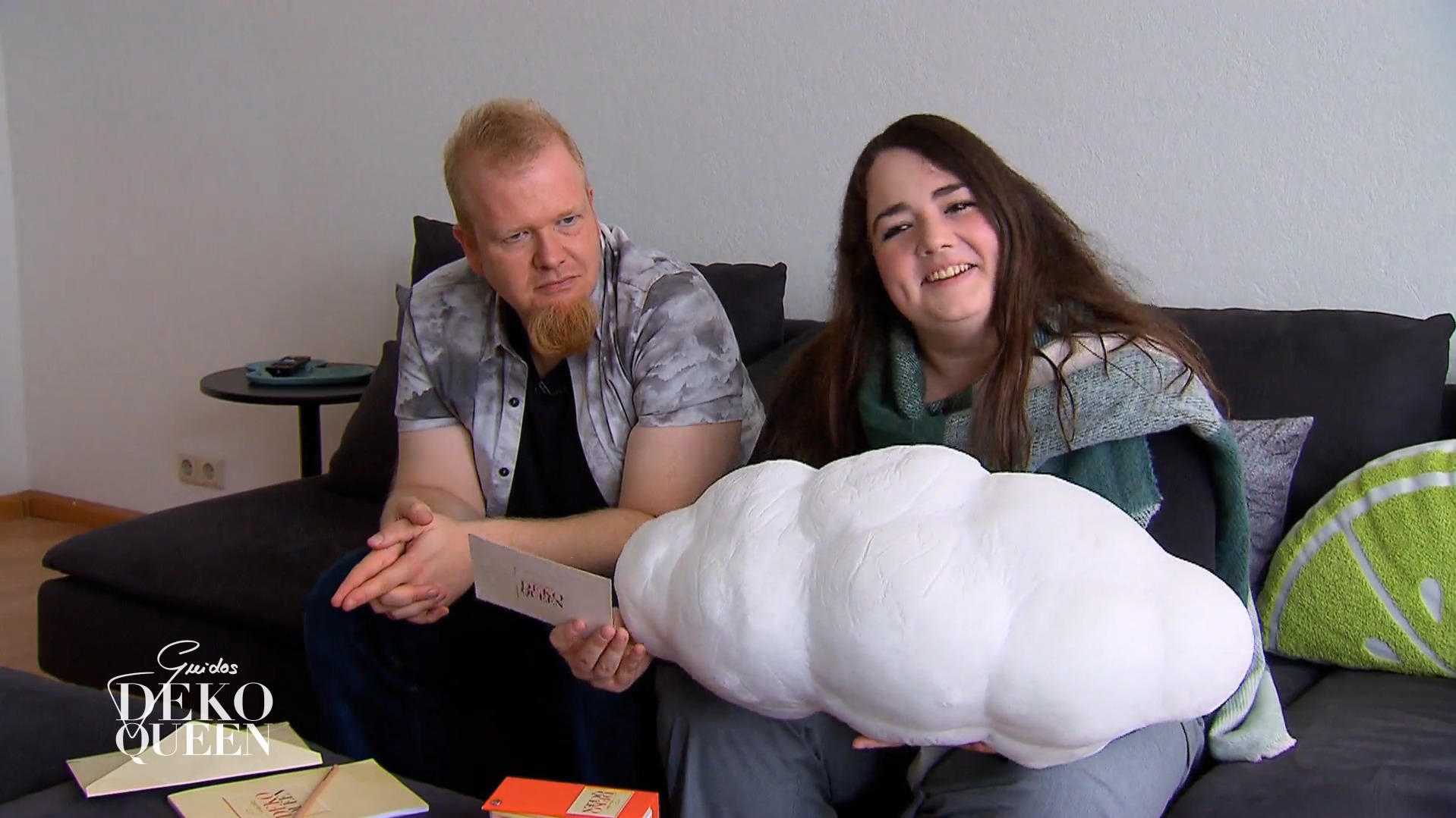 Guidos Deko Queen: Wolkig mit Kuscheleffekt