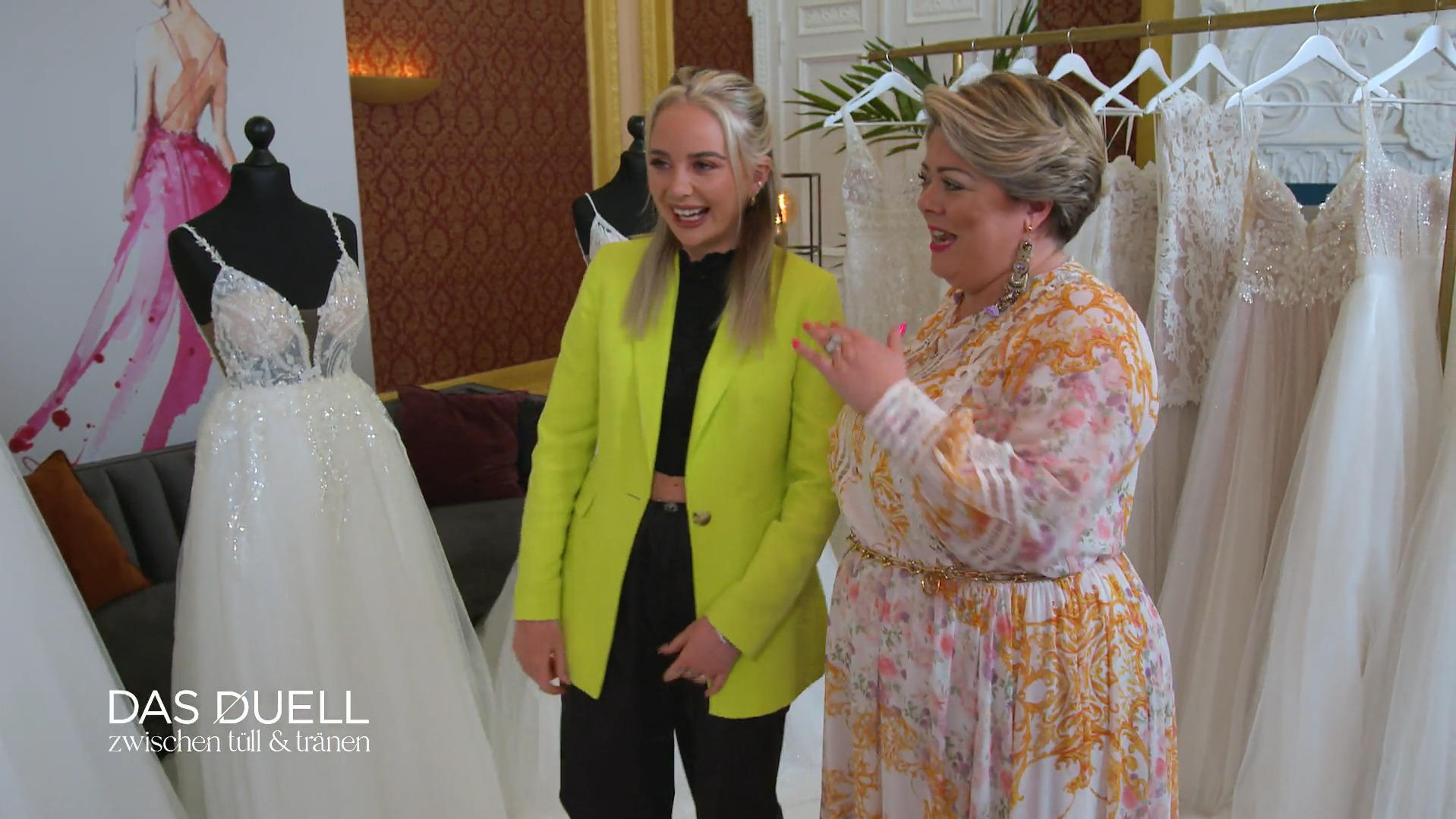 Das Duell - Zwischen Tüll und Tränen: Die Expertinnen müssen hier mal für Ordnung sorgen
