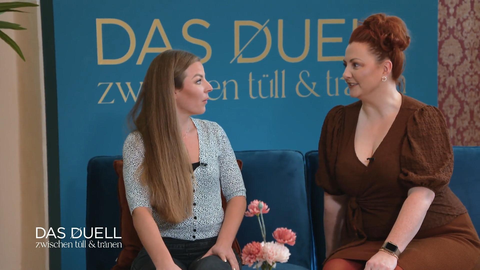 Das Duell - Zwischen Tüll und Tränen: Nadine probiert gerne Kleider an, nur festlegen will sie ...